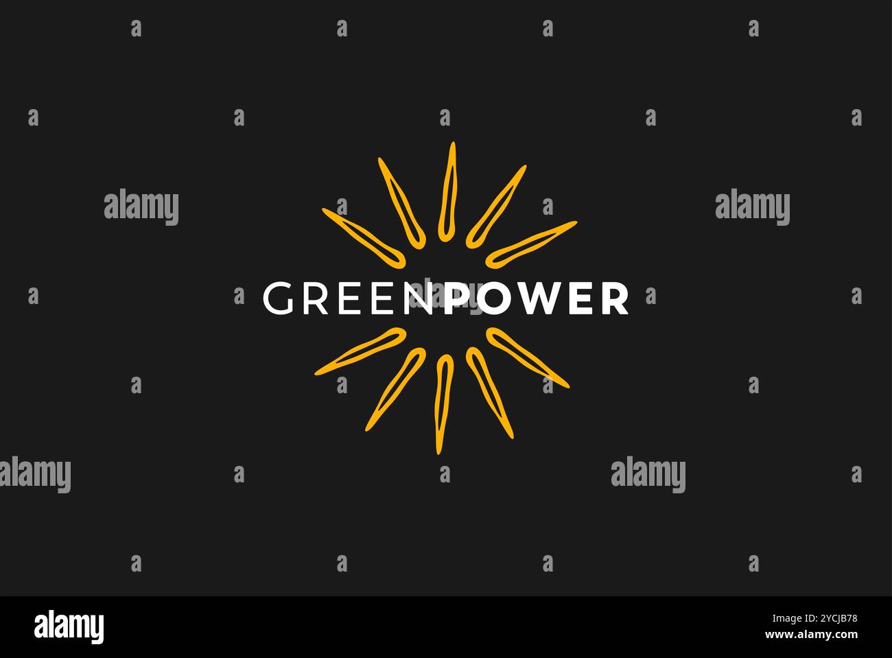 Renewable energy logo design vector editable Stock Vector Image & Art ...