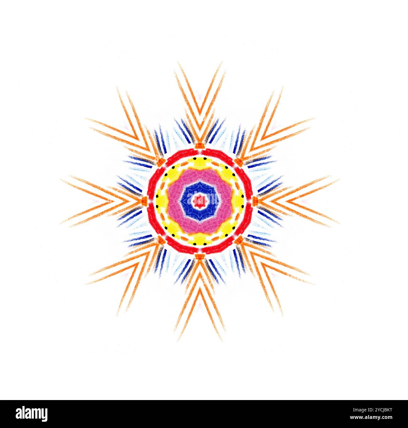 Abstract radial line art Cut Out Stock Images & Pictures - Alamy