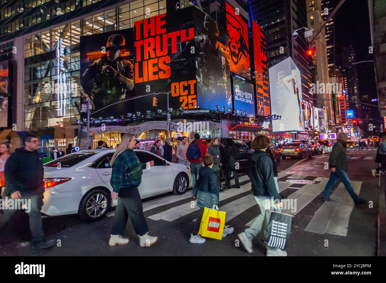 A billboard for the Activision video game "Call of Duty: Black Ops 6 ...