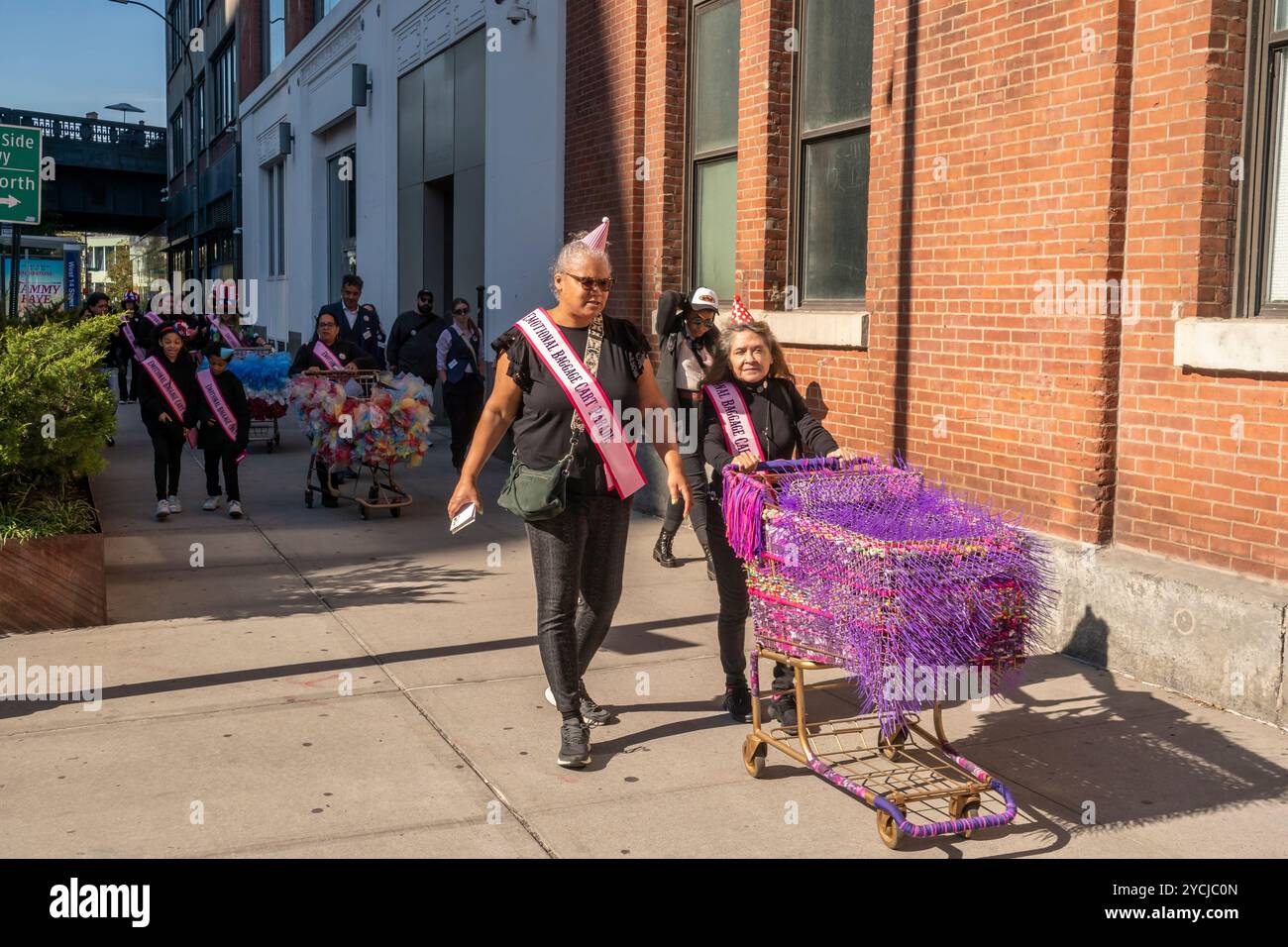 The Emotional Baggage Cart Parade by Theda Sandiford travels across ...