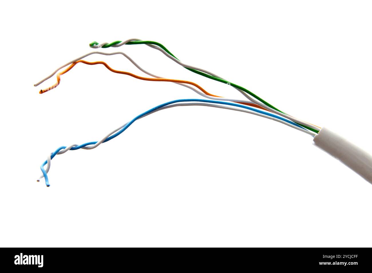 Electrical installation Cut Out Stock Images & Pictures - Alamy