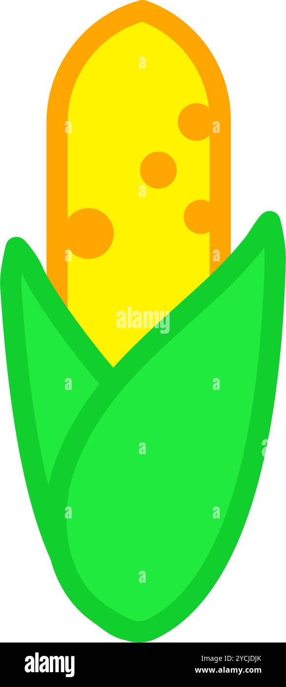 Corn comb Stock Vector Images - Alamy