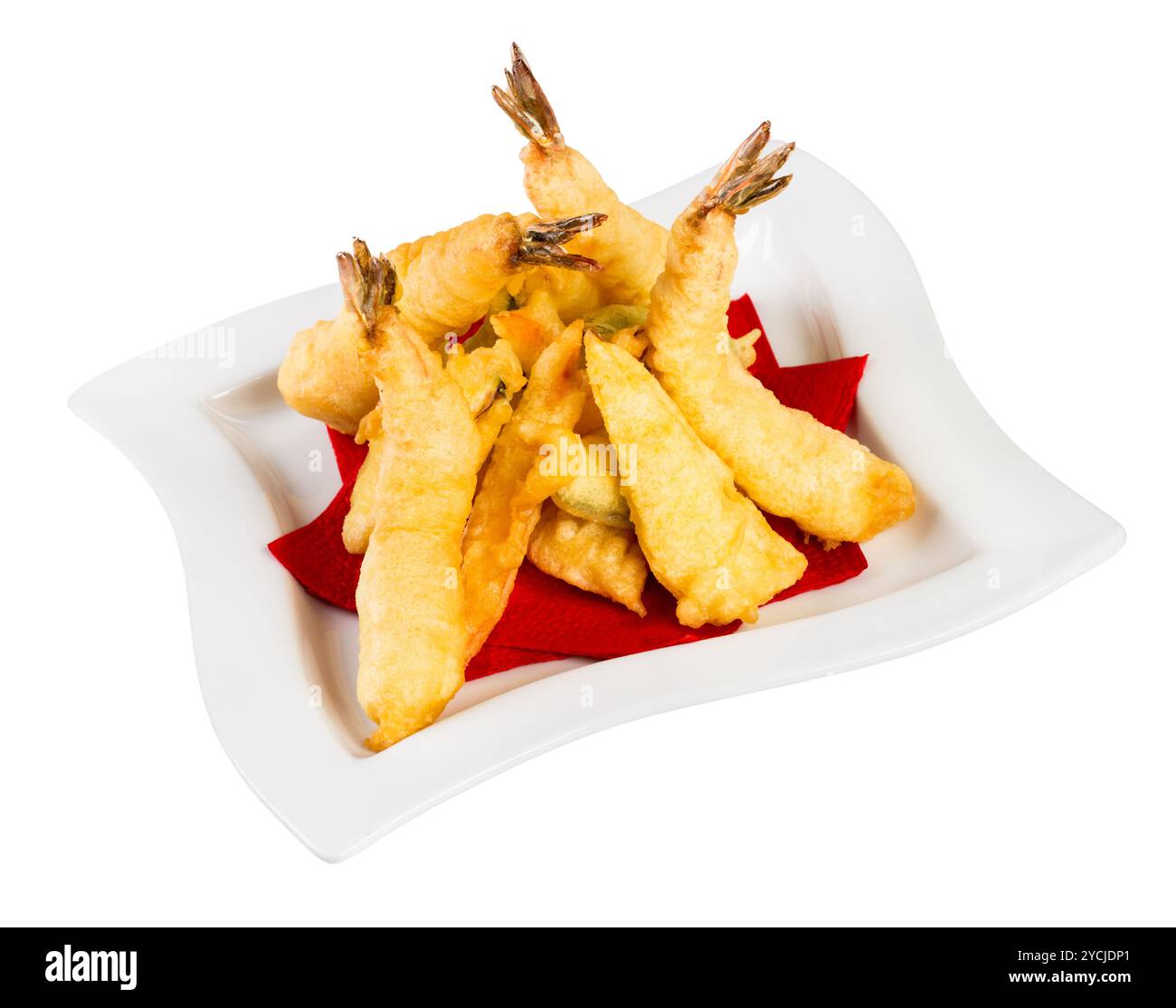 Food deep fried prawns Cut Out Stock Images & Pictures - Alamy