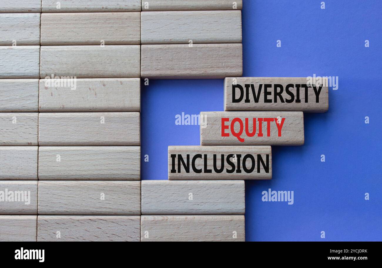 Diversity Equity Inclusion symbol. Concept words Diversity Equity ...