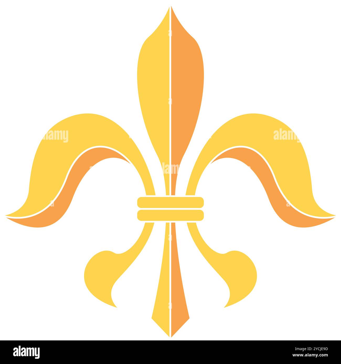 Fleur de lys coat of arms symbol icon Vector Stock Vector Image & Art ...