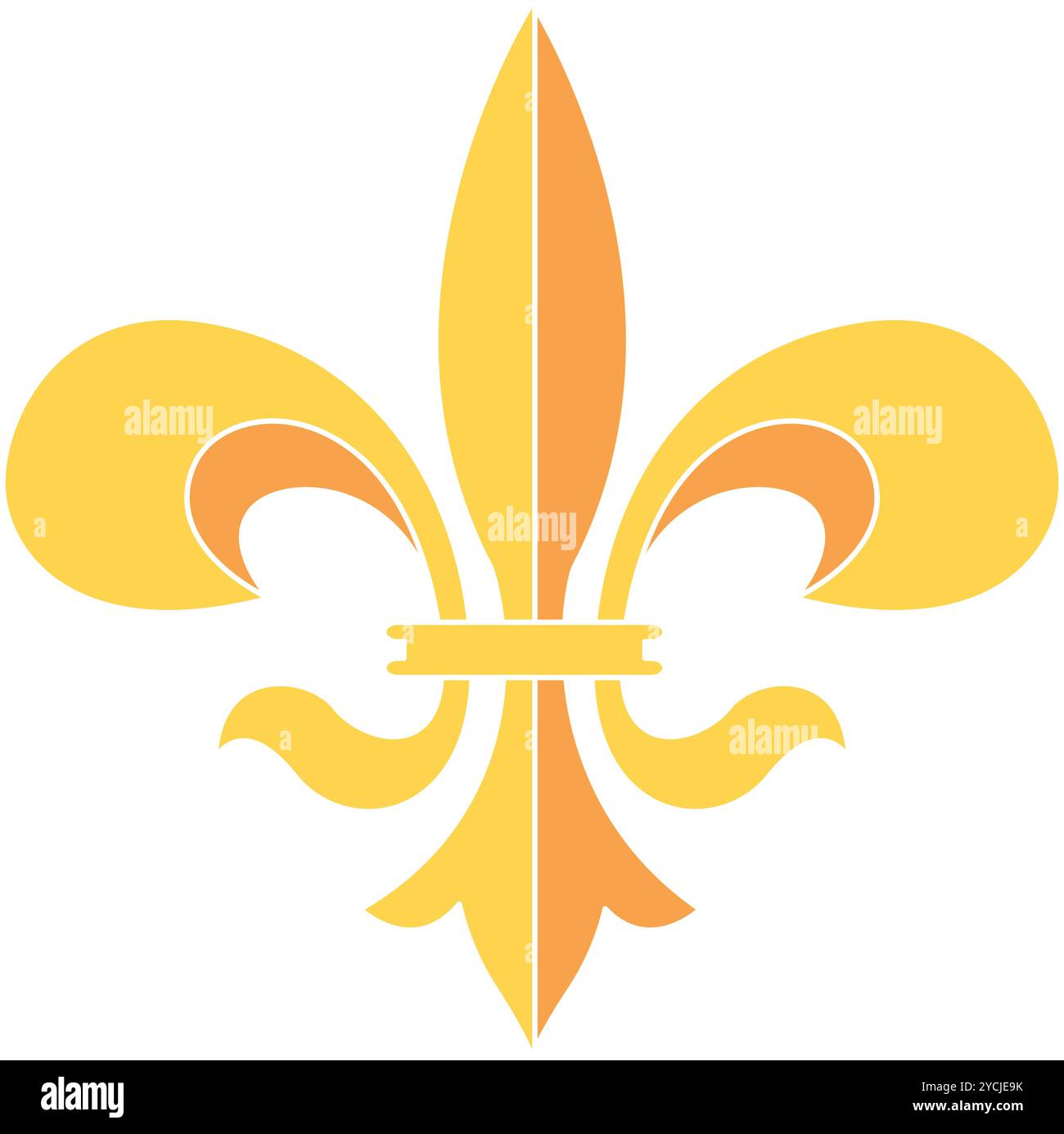 Fleur de lys coat of arms symbol icon Vector Stock Vector Image & Art ...