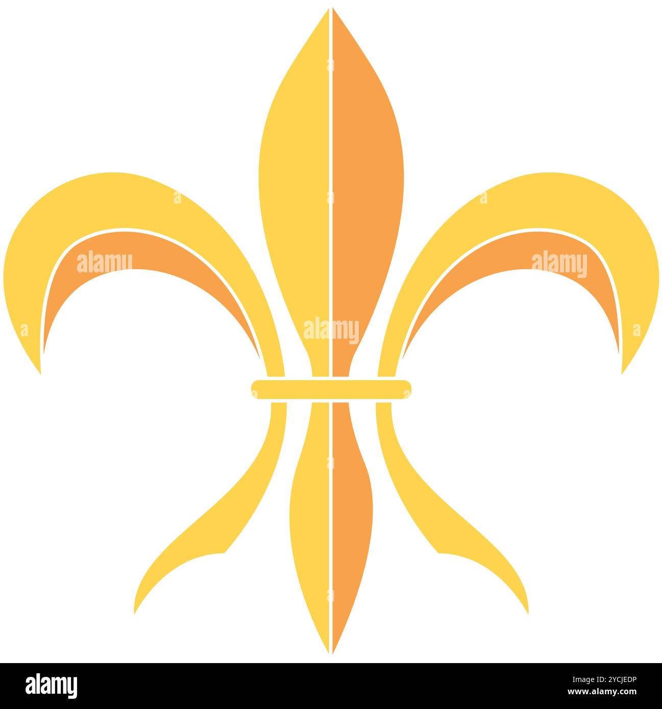 Fleur de lys coat of arms symbol icon Vector Stock Vector Image & Art ...