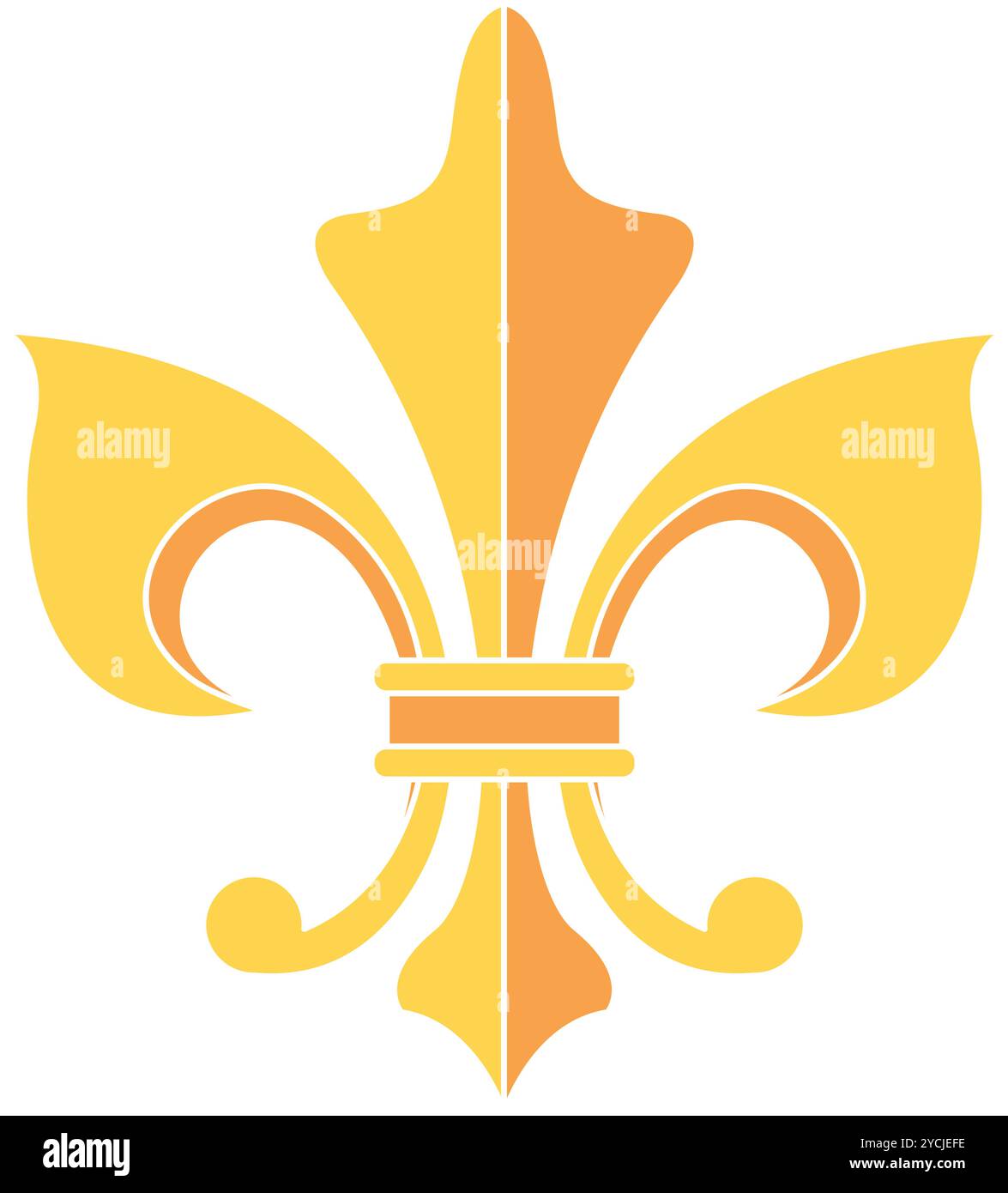 Fleur de lys coat of arms symbol icon Vector Stock Vector Image & Art ...