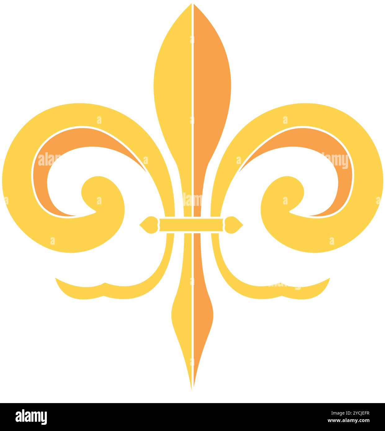 Fleur de lys coat of arms symbol icon Vector Stock Vector Image & Art ...