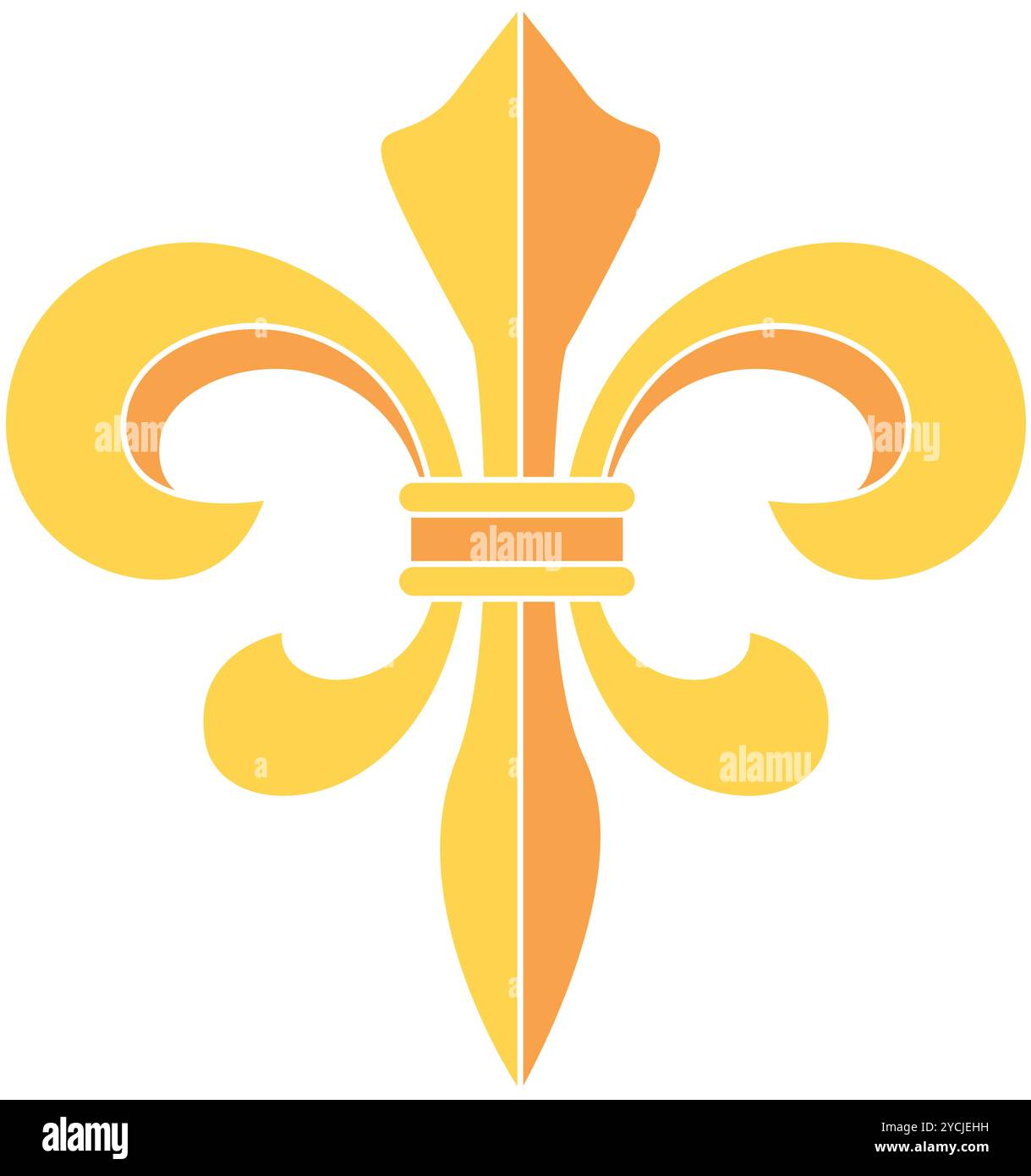 Fleur de lys coat of arms symbol icon Vector Stock Vector Image & Art ...