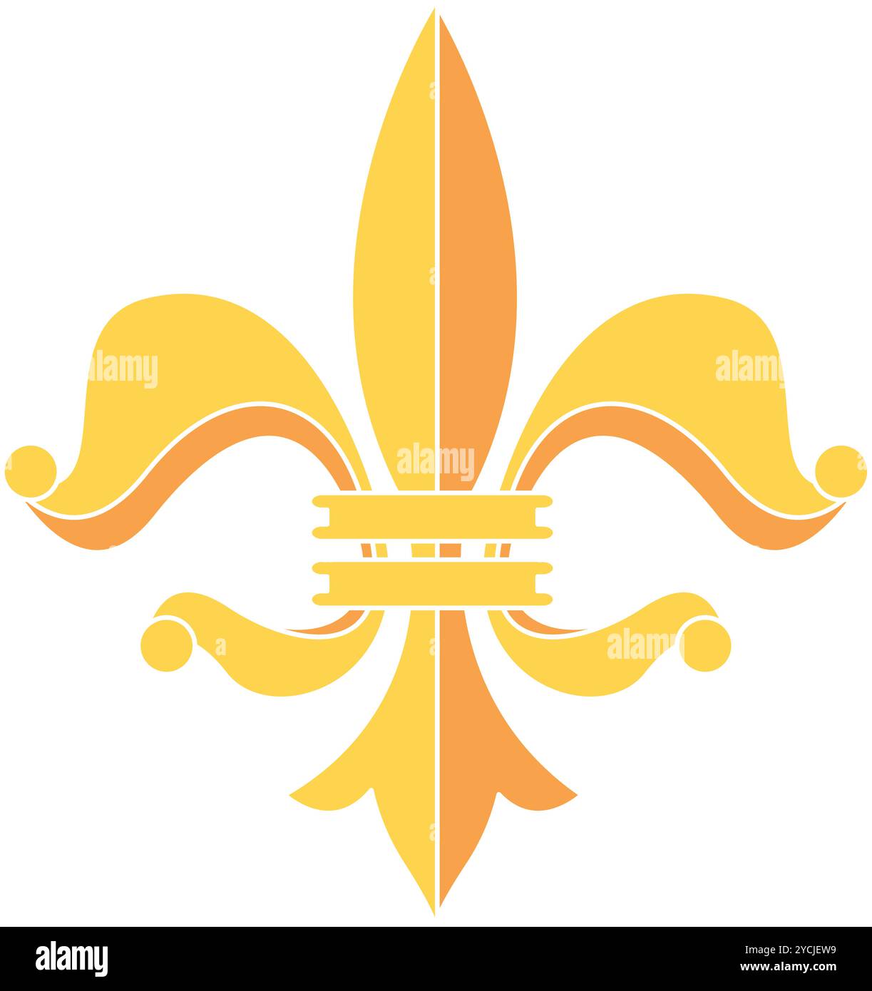 Fleur de lys coat of arms symbol icon Vector Stock Vector Image & Art ...