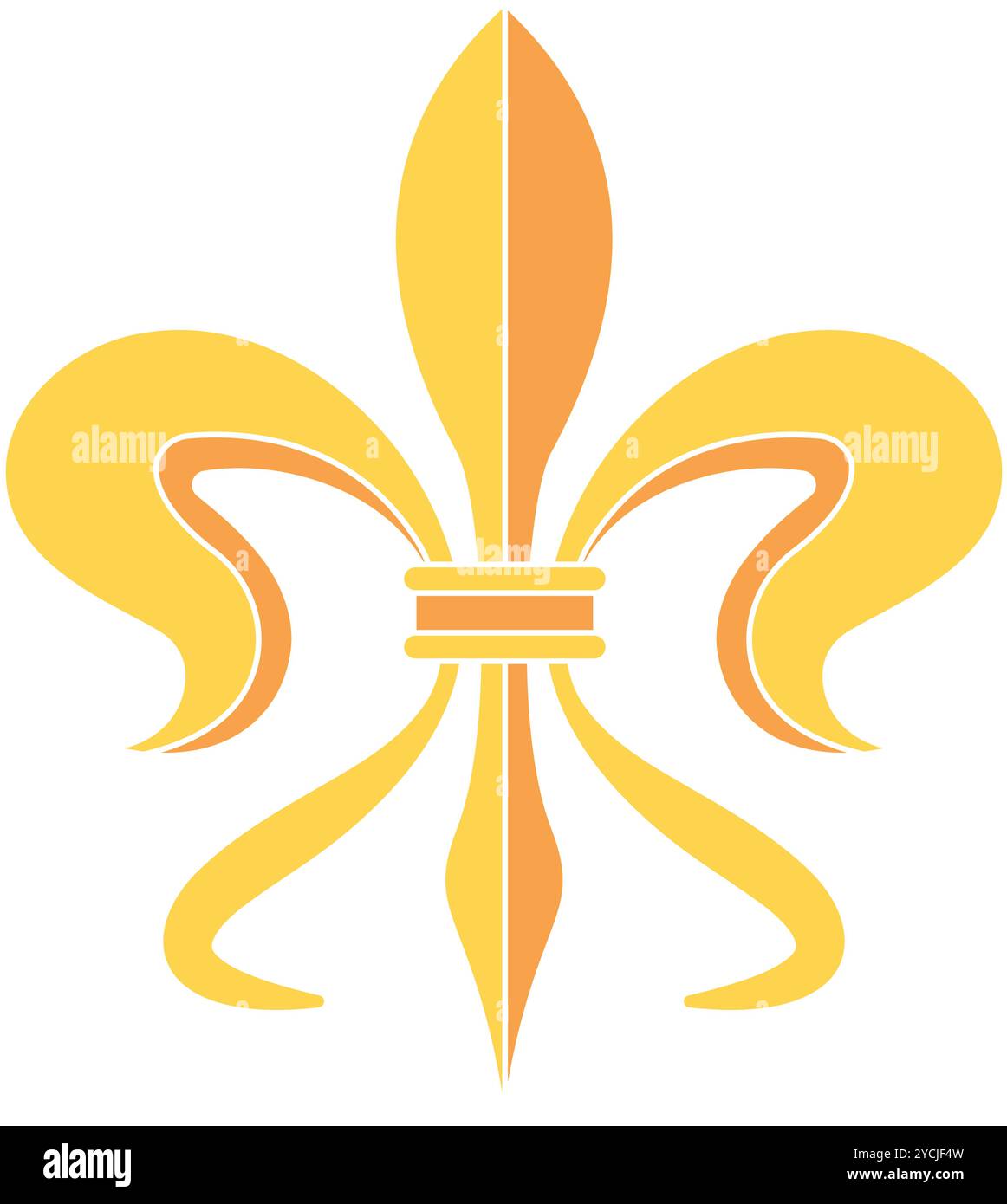 Fleur de lys coat of arms symbol icon Vector Stock Vector Image & Art ...