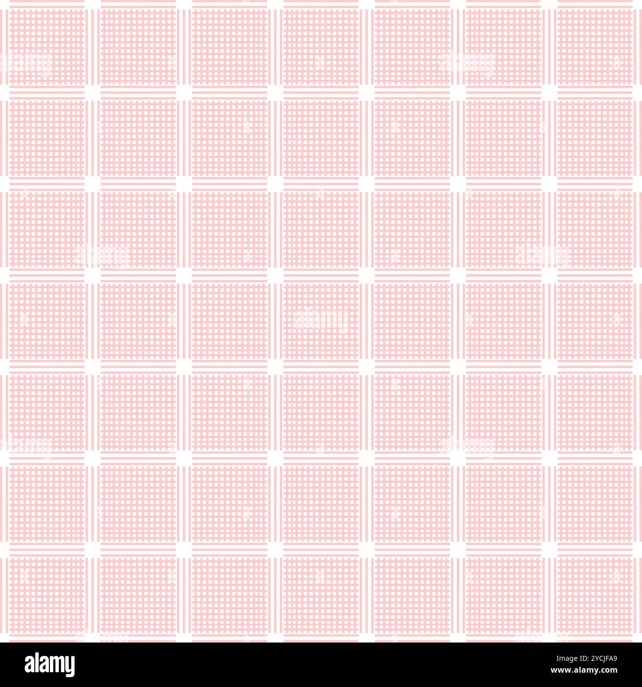 White pink color plaid hi-res stock photography and images - Alamy