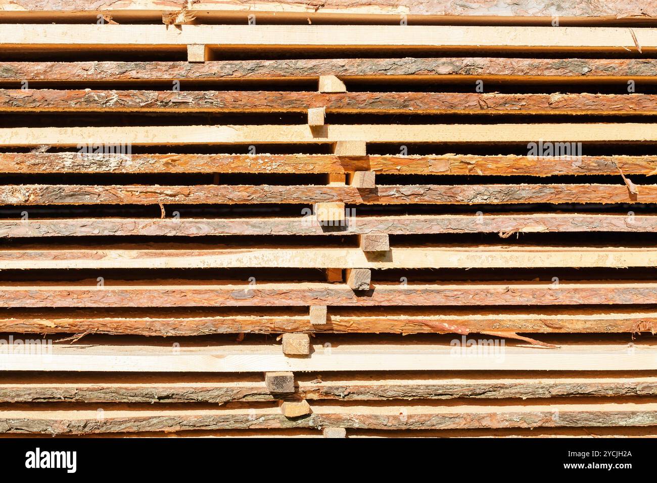 Stacked new wooden boards hi-res stock photography and images - Alamy