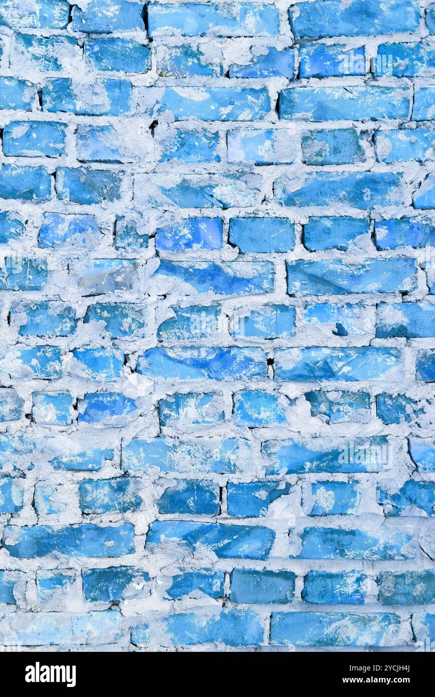 Blue concrete brick clean hi-res stock photography and images - Alamy