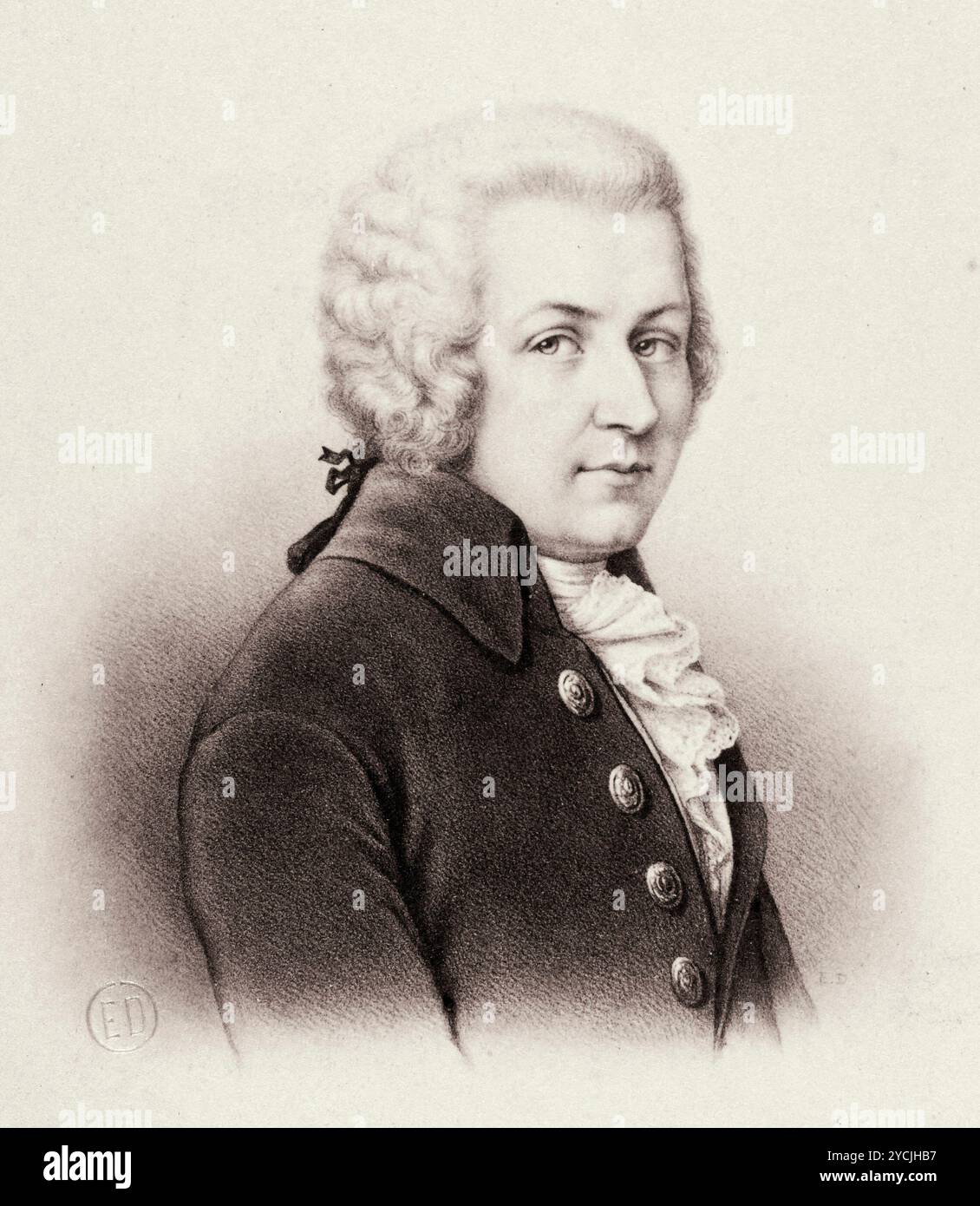 Wolfgang amadeus mozart piano hi-res stock photography and images - Alamy