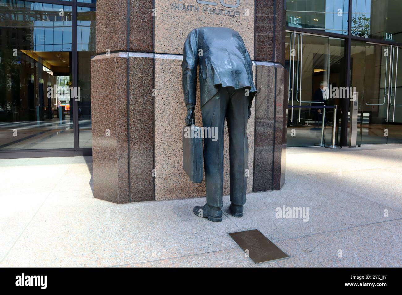 Corporate Head Sculpture. Life-size bronze sculpture created by Terry ...
