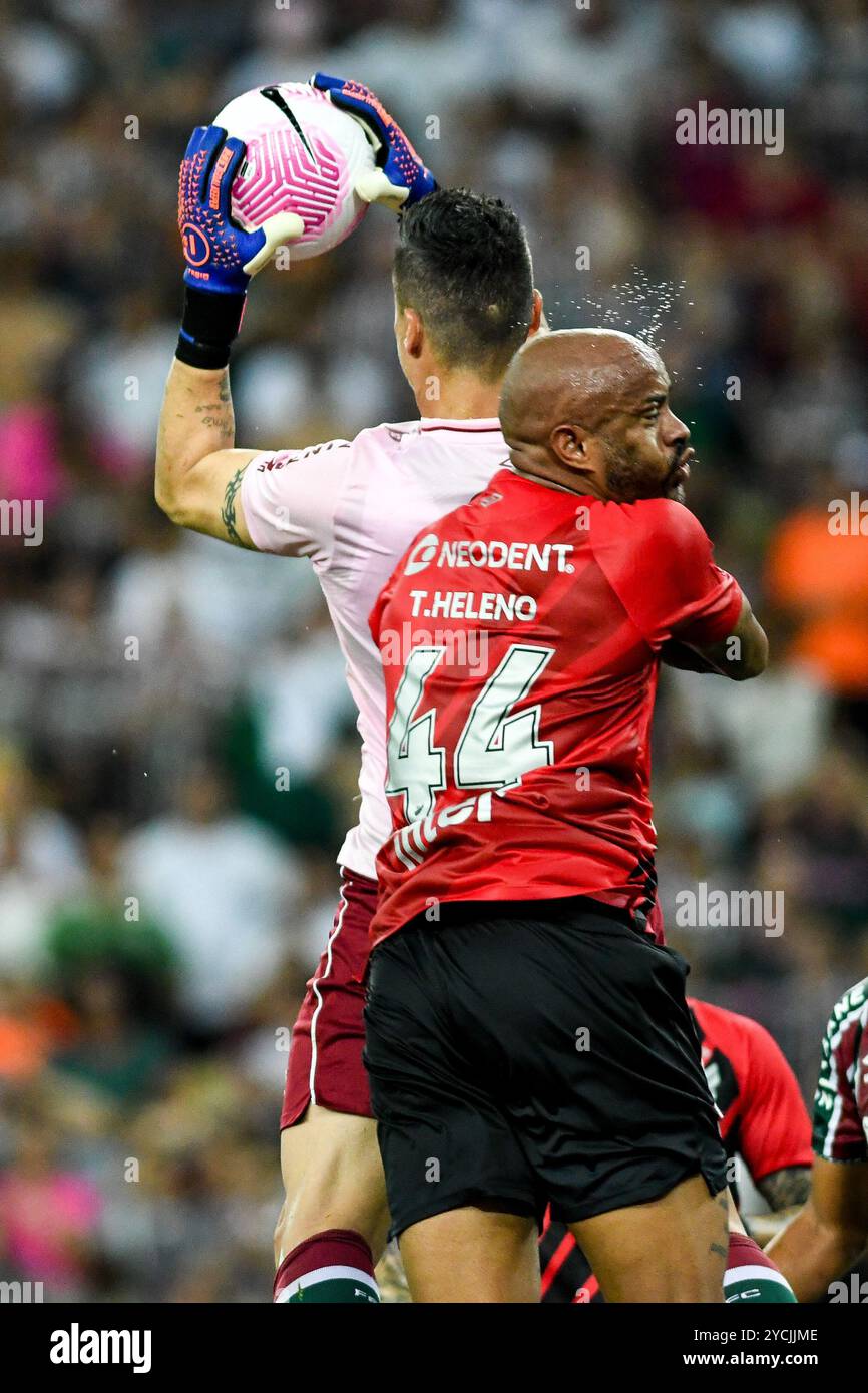 Rio, Brazil - october 22 2024: Fabio and Thiago Heleno players in match ...