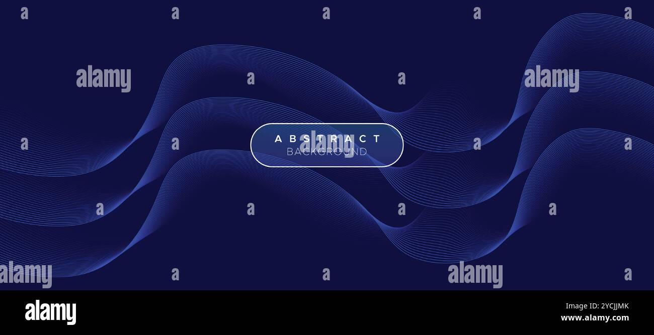 Abstract Stripe Lines Wave Business Background Design. Modern ...