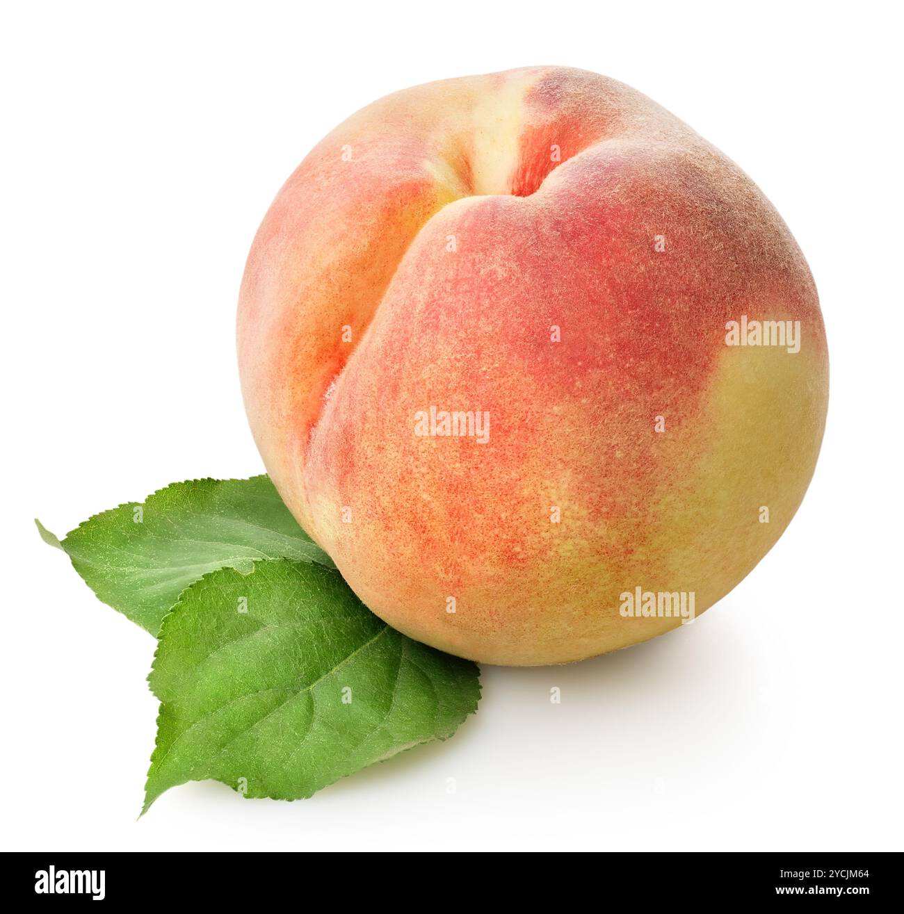 Peach one sweet fruits Cut Out Stock Images & Pictures - Alamy