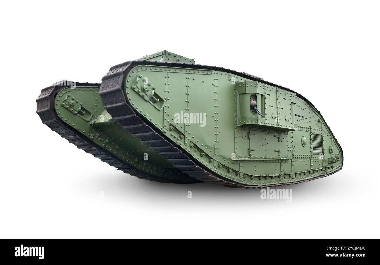 Wheel of army tank Cut Out Stock Images & Pictures - Alamy