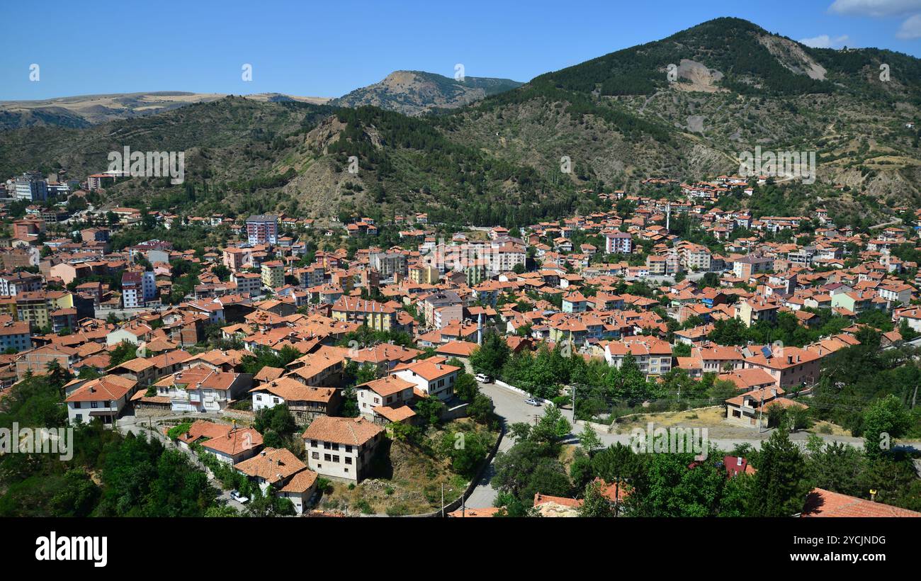 A view from the town of Iskilip in Corum, Turkey Stock Photo - Alamy