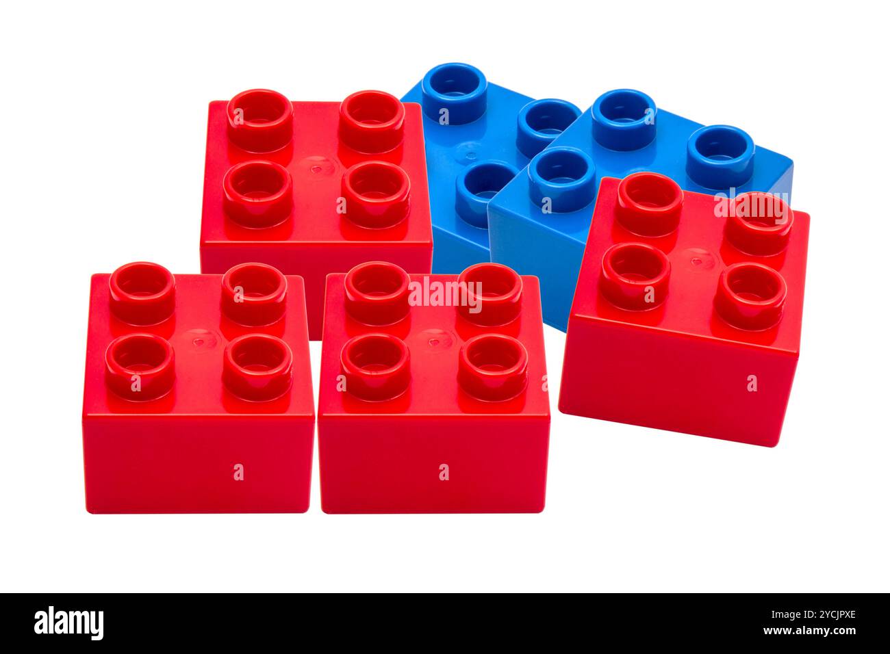 Colorful building blocks Stock Photo - Alamy