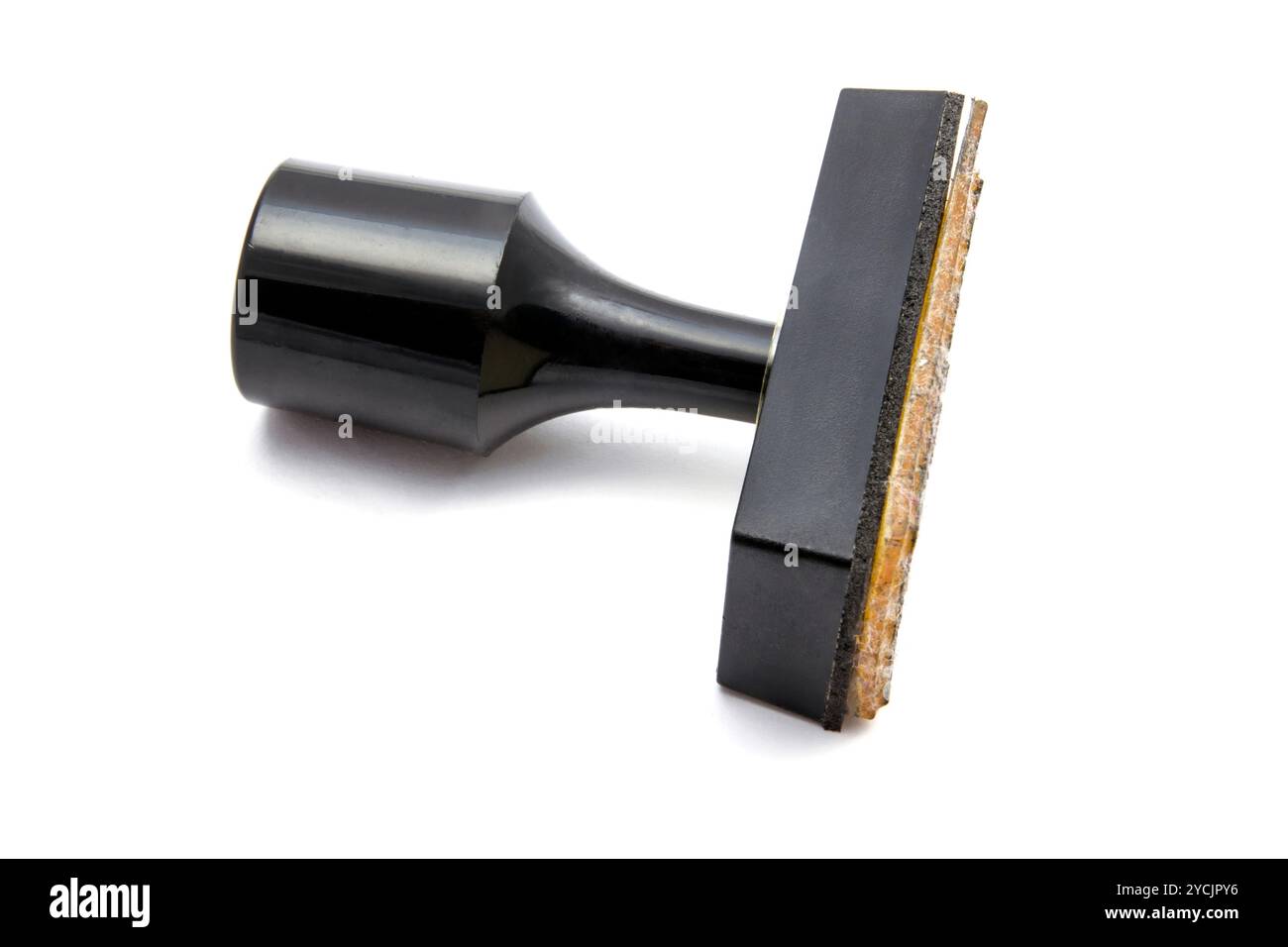 Black stamp isolated on white background Stock Photo - Alamy
