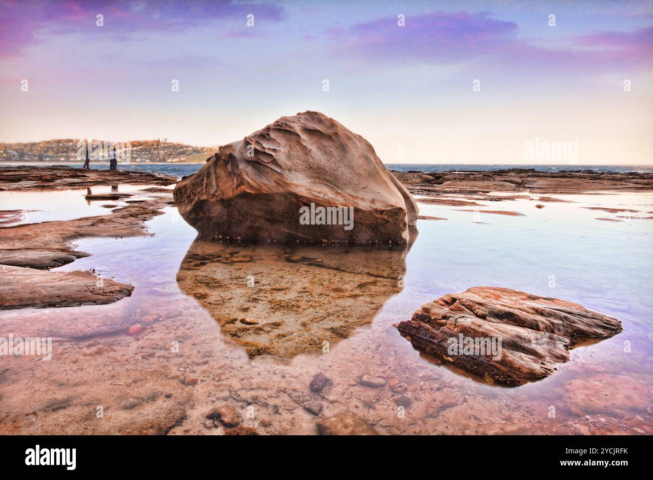 South Avoca Rocks Stock Photo - Alamy