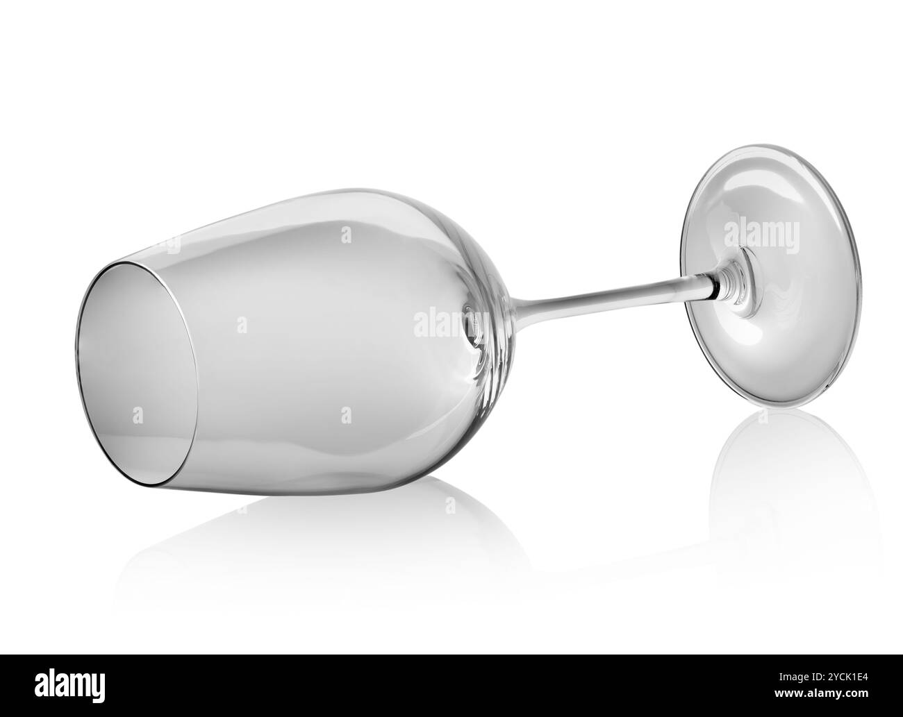 Glass goblet isolated on Cut Out Stock Images & Pictures - Alamy