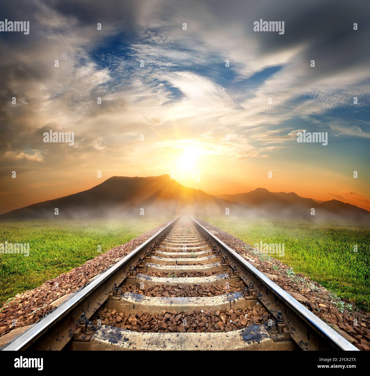 Direction railroad hi-res stock photography and images - Alamy