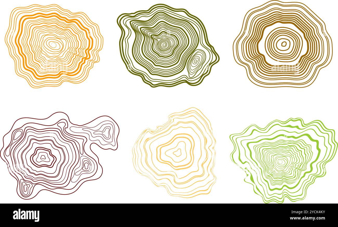 Topographic sketch Cut Out Stock Images & Pictures - Alamy