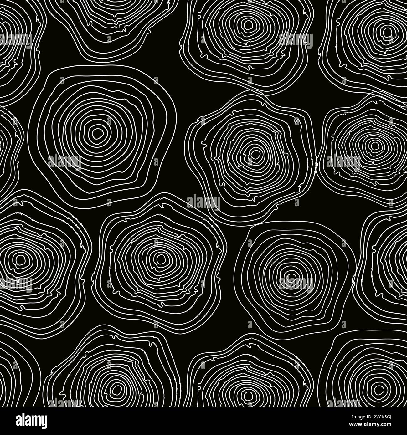 Tree cut pattern.Vector topographic map concept Stock Vector Image & Art - Alamy