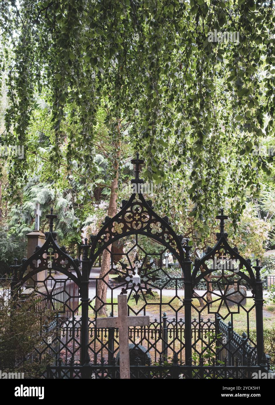 Assistens Cemetery in Copenhagen, Denmark Stock Photo - Alamy