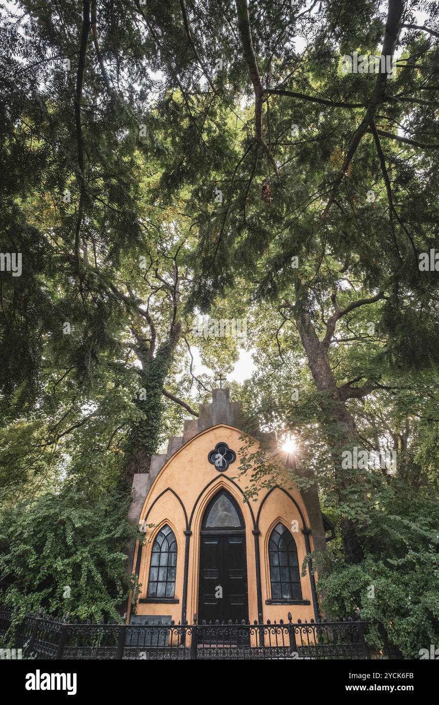 Tomb of Peter von Scholten at Assistens Cemetery in Copenhagen, Denmark ...