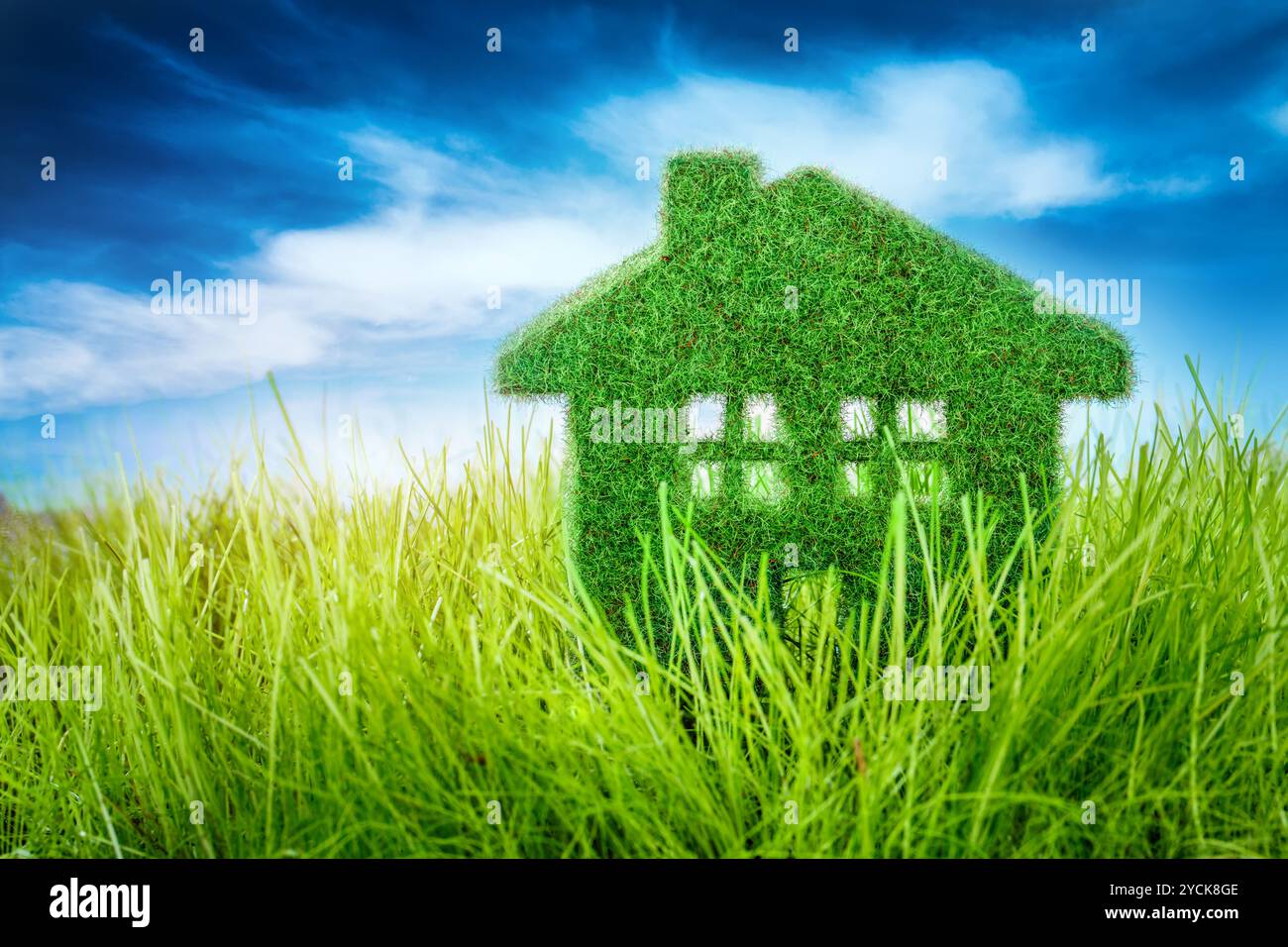 Symbol house garden hi-res stock photography and images - Alamy