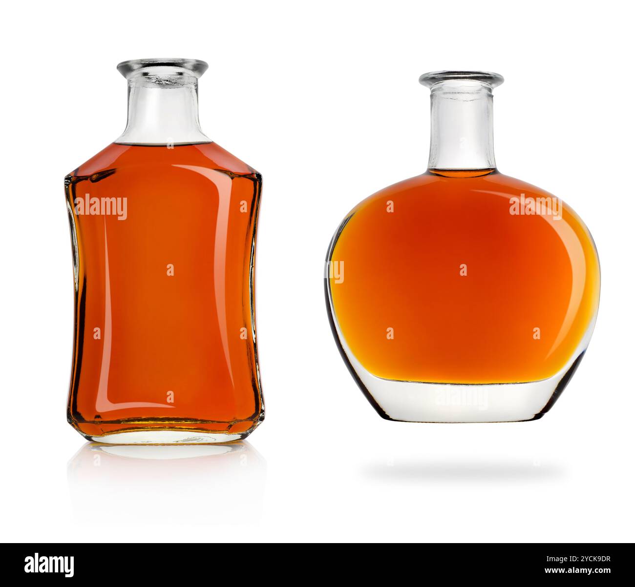 Bottles of cognac Stock Photo - Alamy
