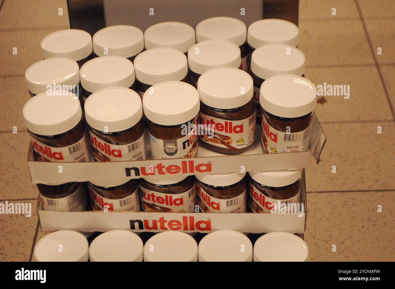 Copenhagen/ DenmarK/23 October 2024/ Nutella display for sale in ...