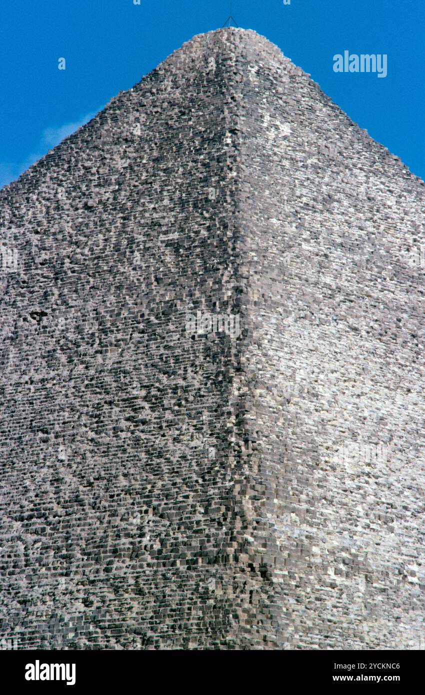 Great Pyramid of Giza, Cairo, Egypt, September 1989 Stock Photo - Alamy