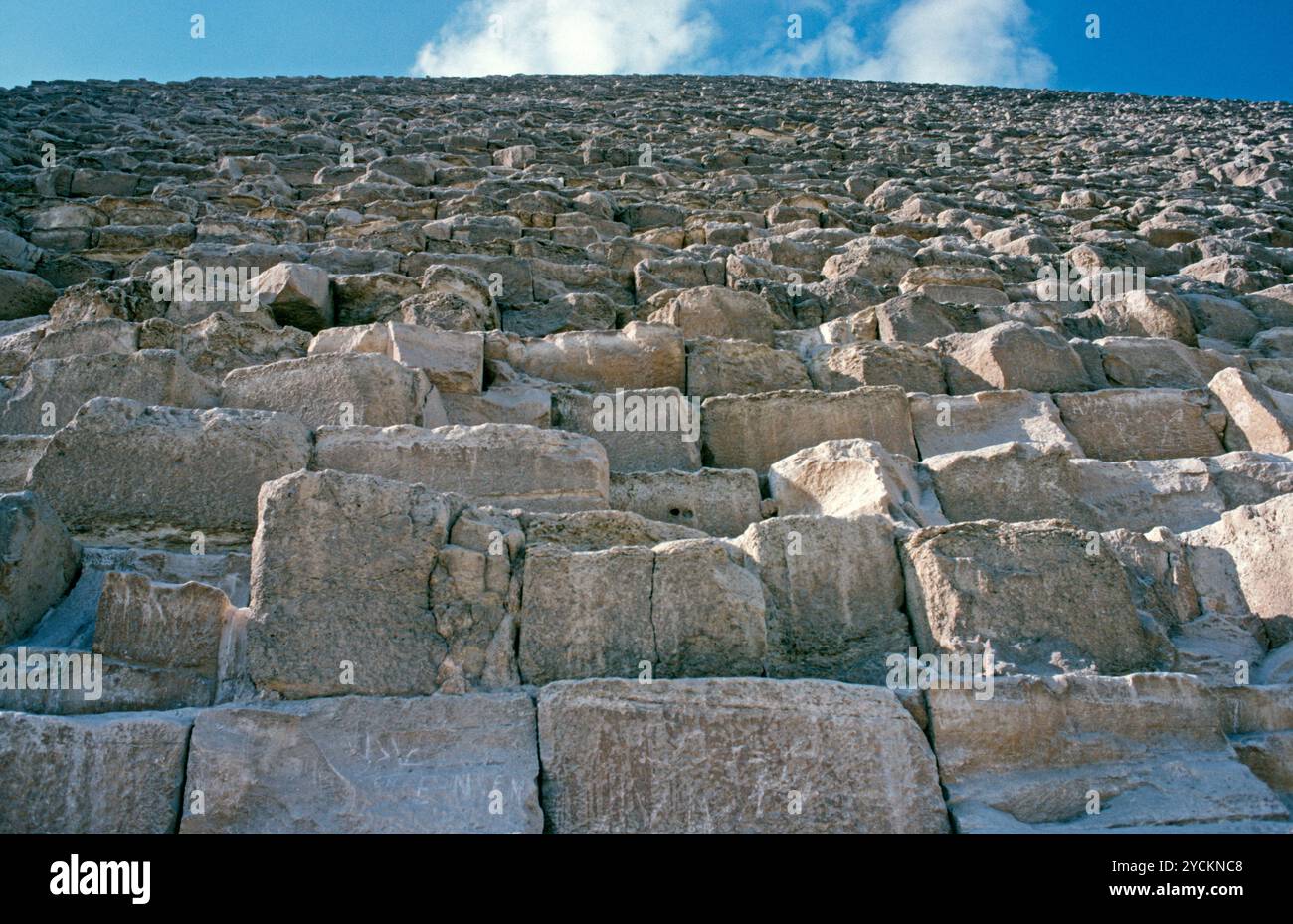 Great Pyramid of Giza, Cairo, Egypt, September 1989 Stock Photo - Alamy