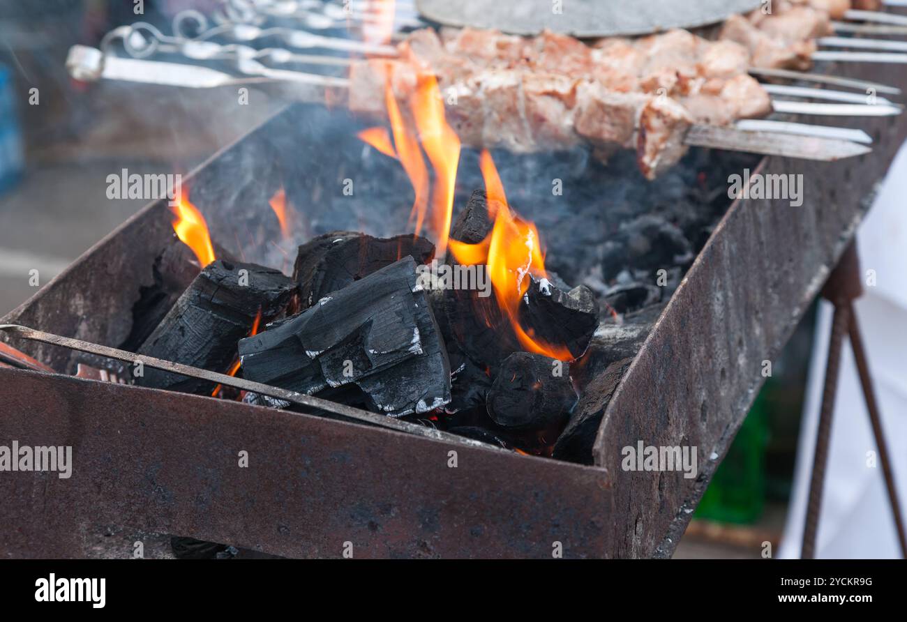 Traditional shish kebab hi-res stock photography and images - Alamy