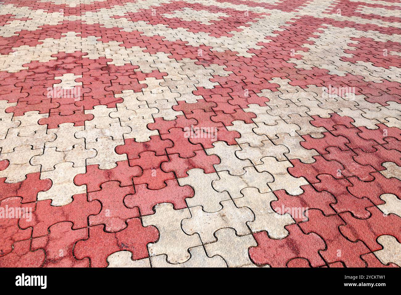 Red grey paving tiles background hi-res stock photography and images ...
