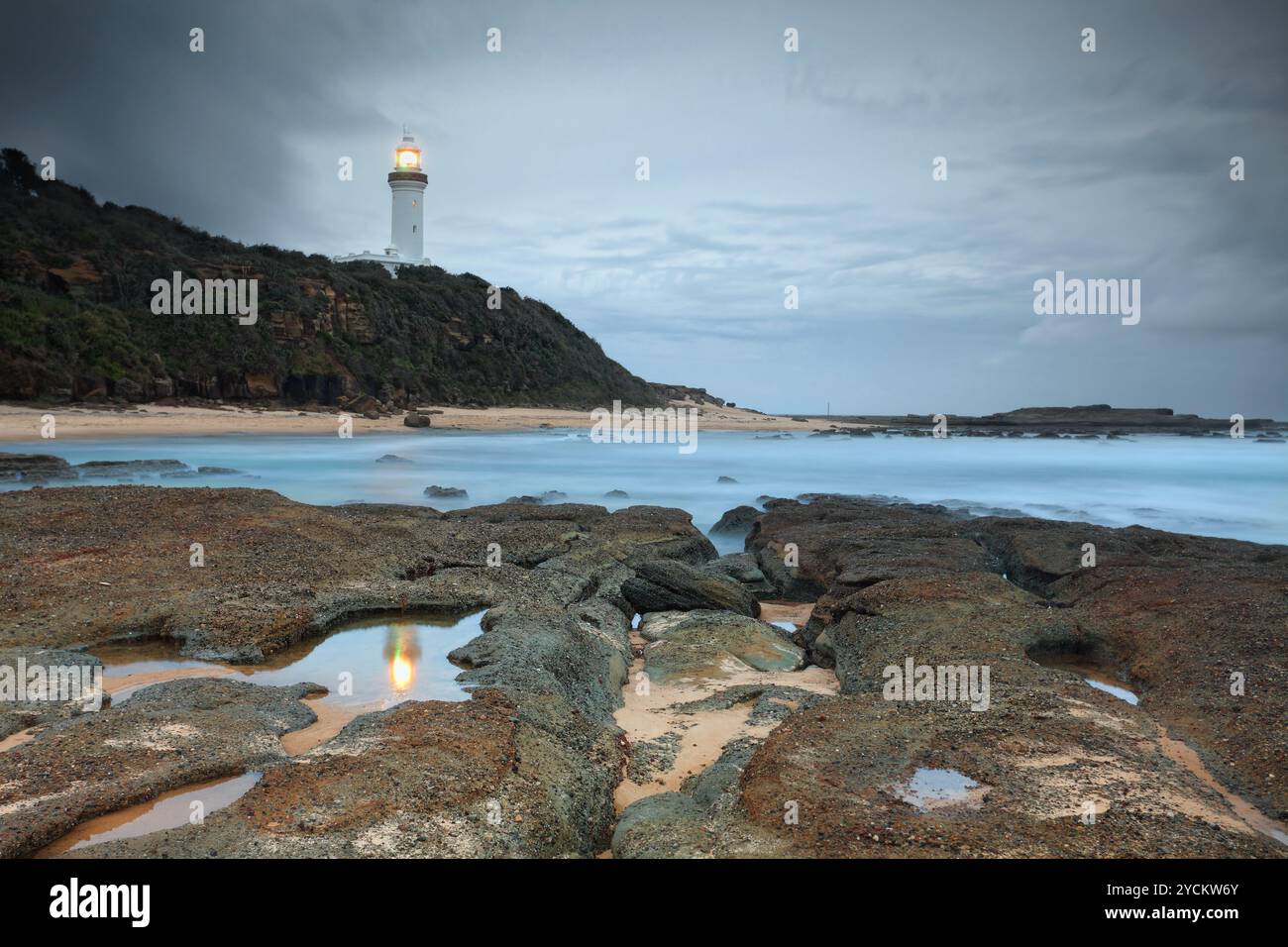 Norah Head Lighthouse Stock Photo - Alamy