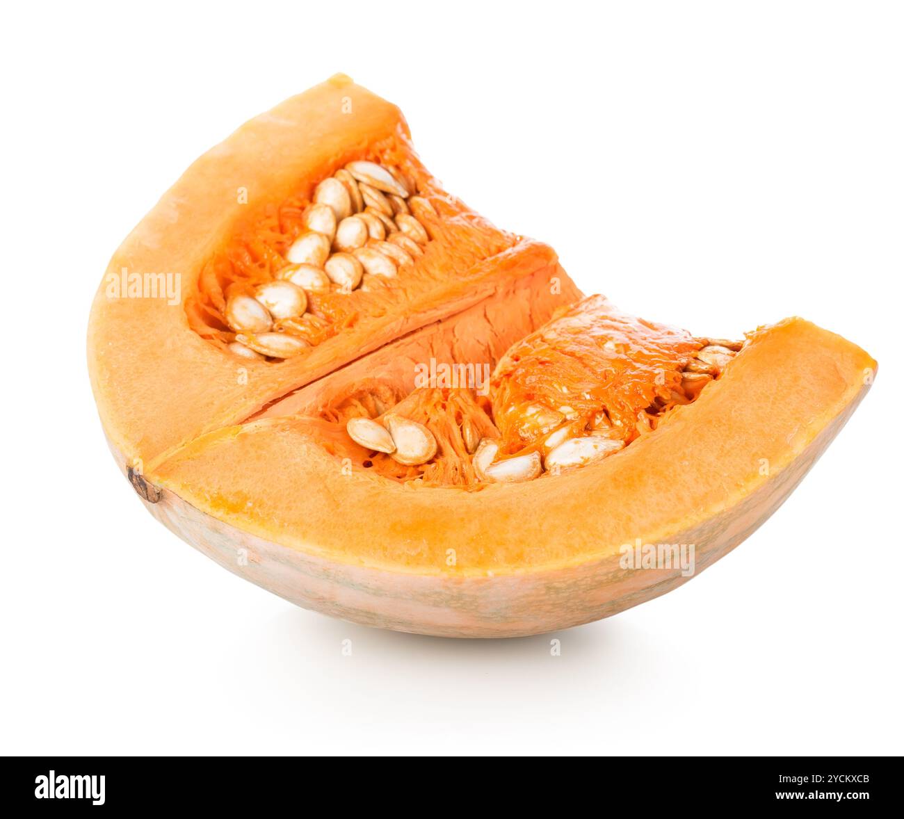 Pumpkin with seeds Stock Photo - Alamy