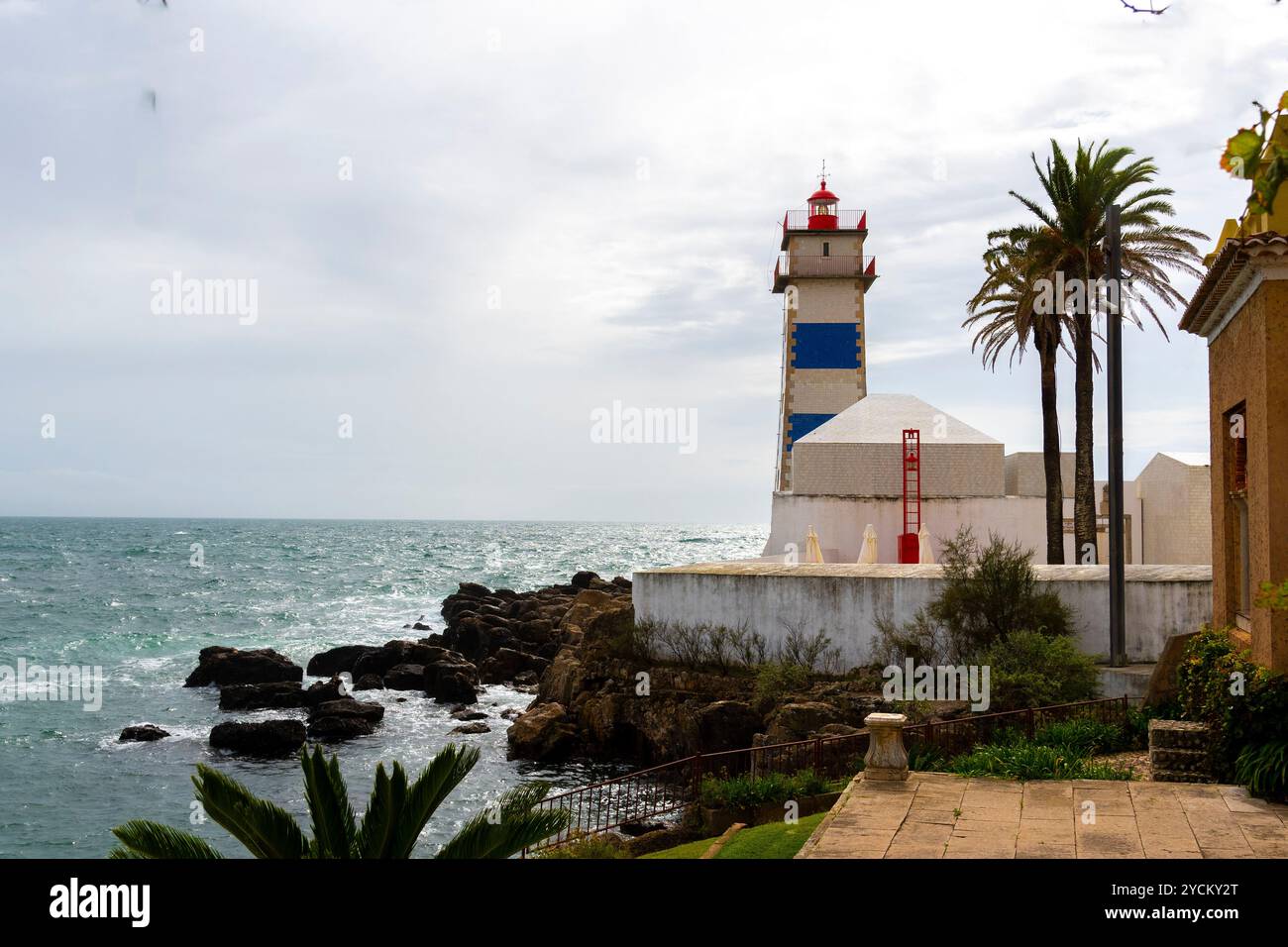 The Santa Marta Lighthouse was built on the grounds of the Santa Marta ...