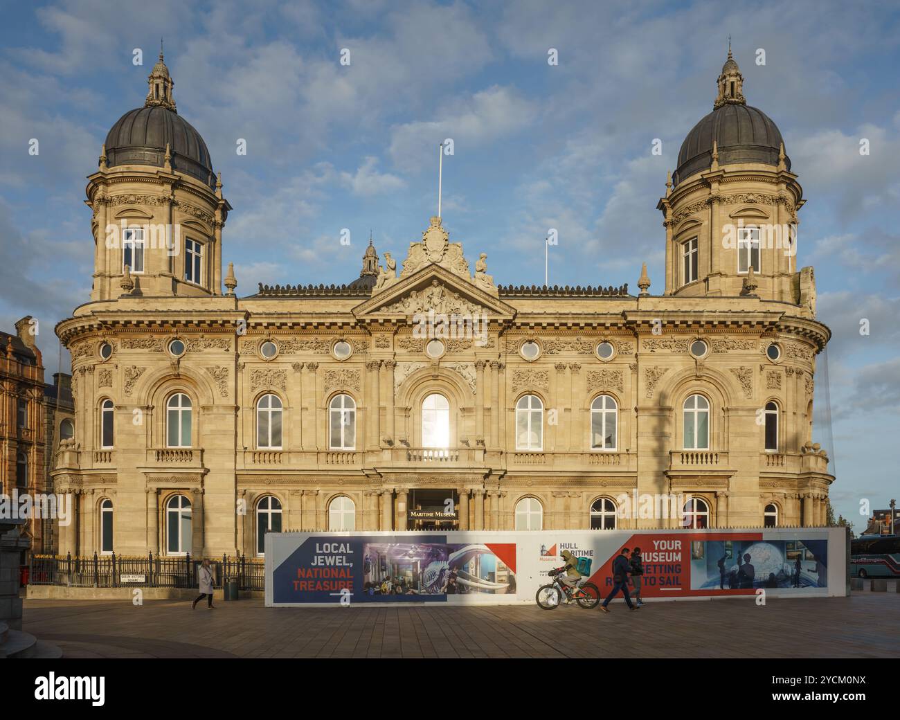 Hull Maritime Museum which is undergoing renovations, Hull, East ...