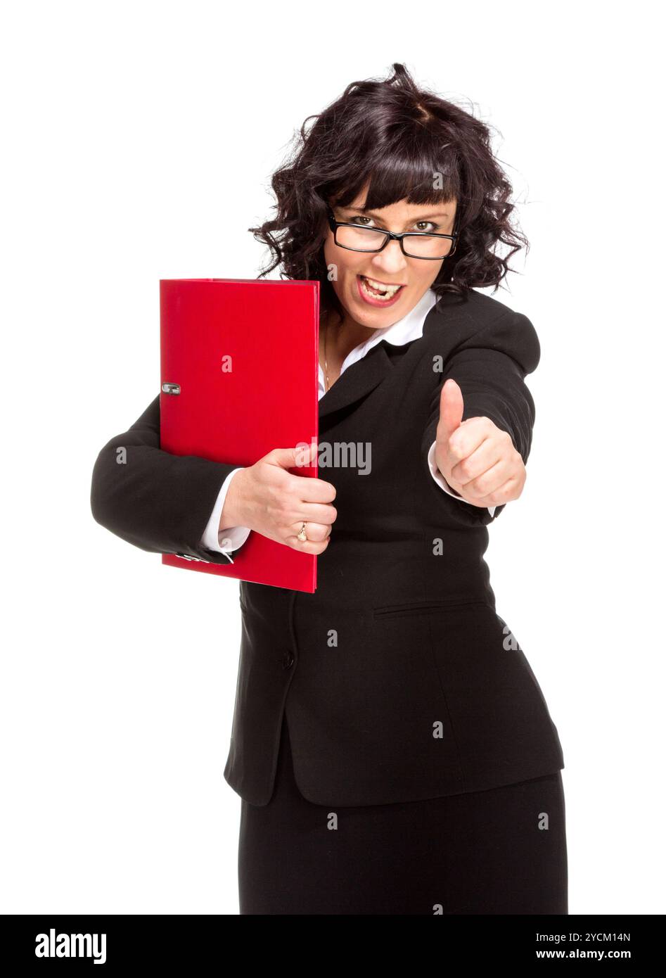 Yes positive old senior woman hi-res stock photography and images - Alamy