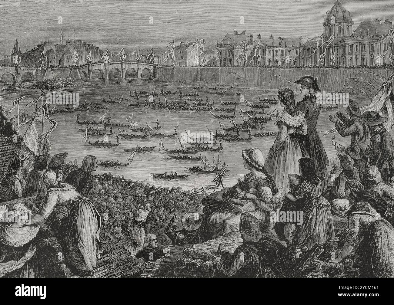 History of France. Fête de la Fédération (Festival of the Federation ...