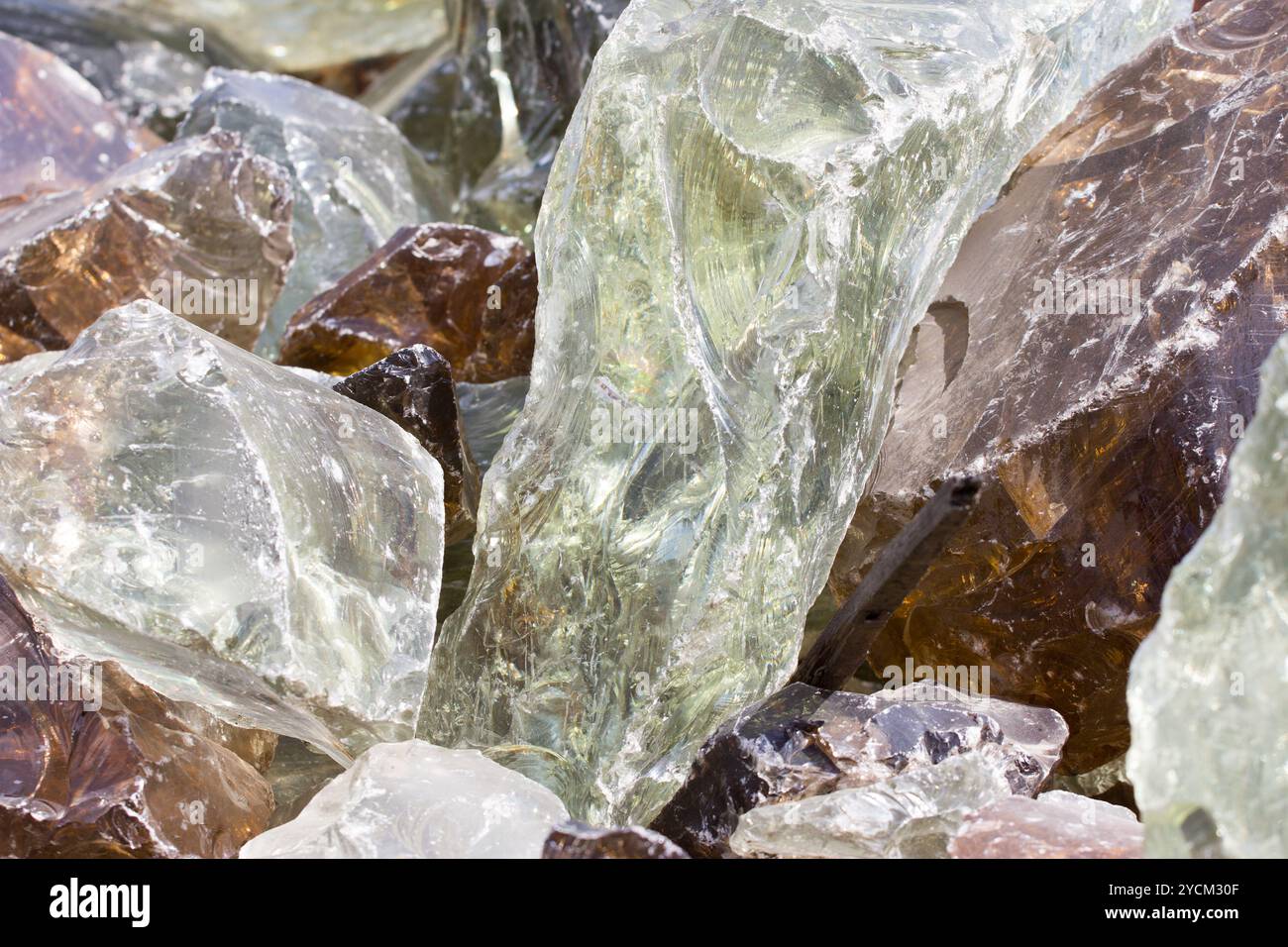 Broken glass pile hi-res stock photography and images - Alamy