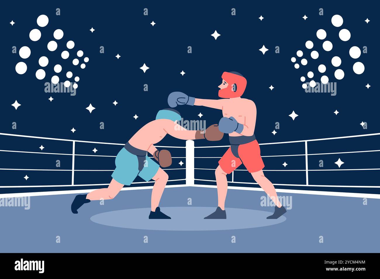 Cartoon boxing gloves hi-res stock photography and images - Alamy